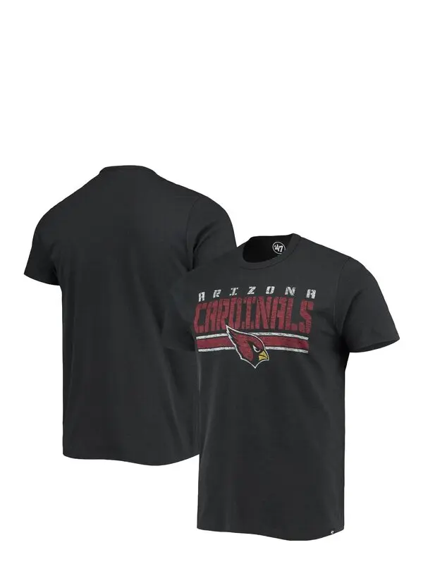 '47 Arizona Cardinals Team Stripe T-shirt - Black