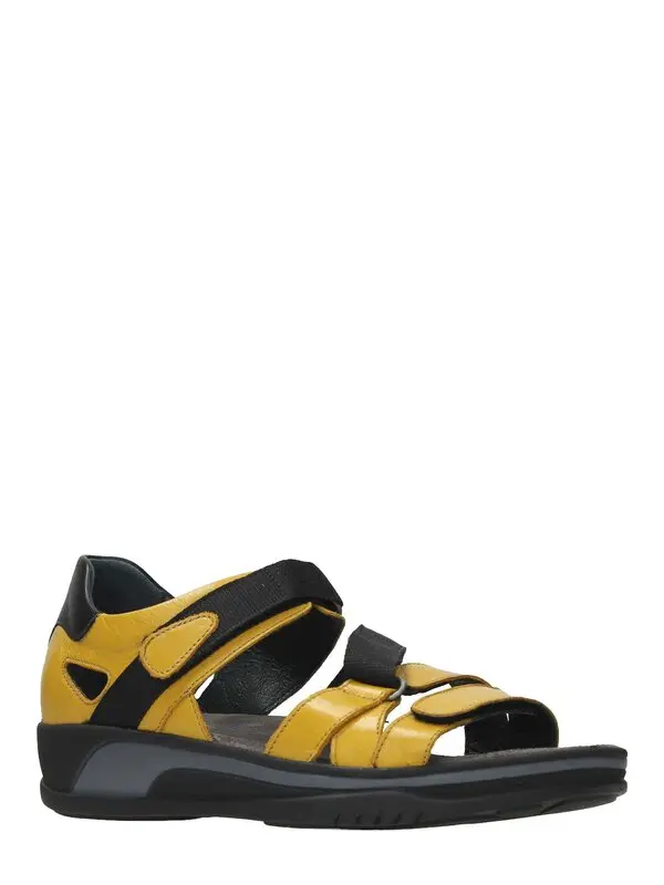 WOLKY Desh Sandal - Amber Leather