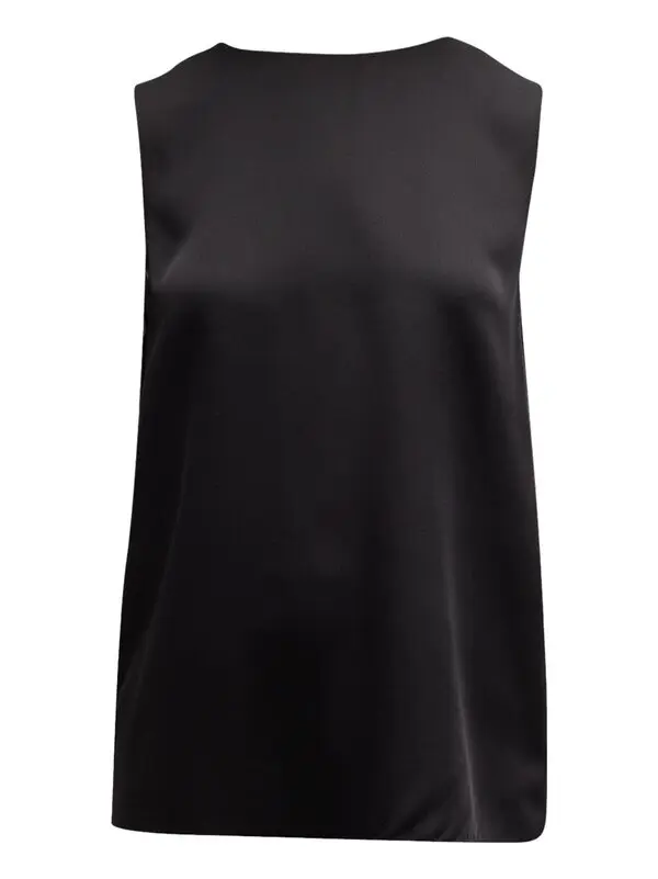 Theory Silk Shell Top - Black