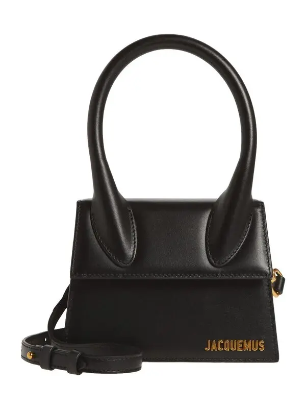 Jacquemus Le Chiquito Moyen Top Handle Bag - Black