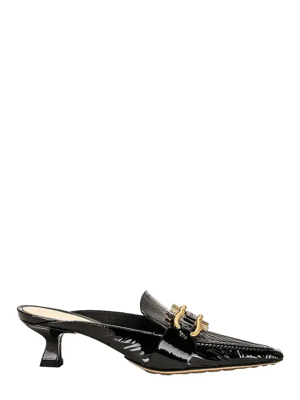 Bottega Veneta Madame Mule Pumps - Black
