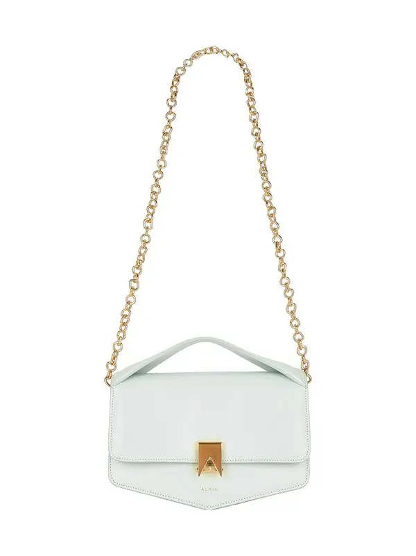 Alaïa Le Papa Chain Bag - Menthe Pastel