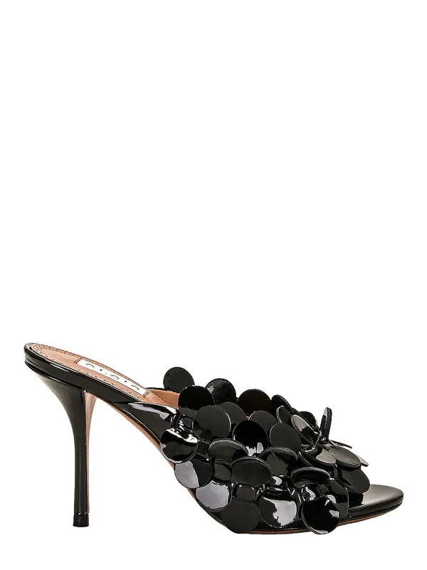 Alaïa Confetti Mules - Noir