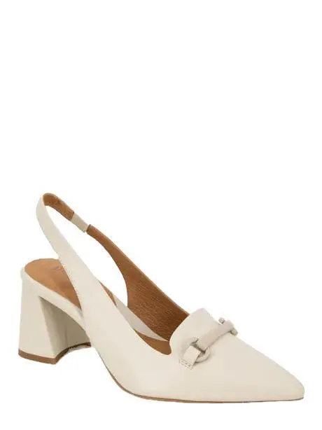 Gentle Souls By Kenneth Cole Dionne Slingback Pumps - Stone