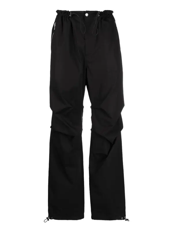 Palm Angels Upside Down Palm Cargo Trousers - Green