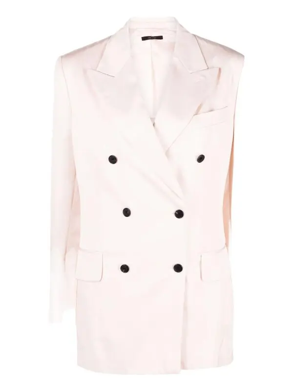 TOM FORD Double-breasted Blazer - Pink