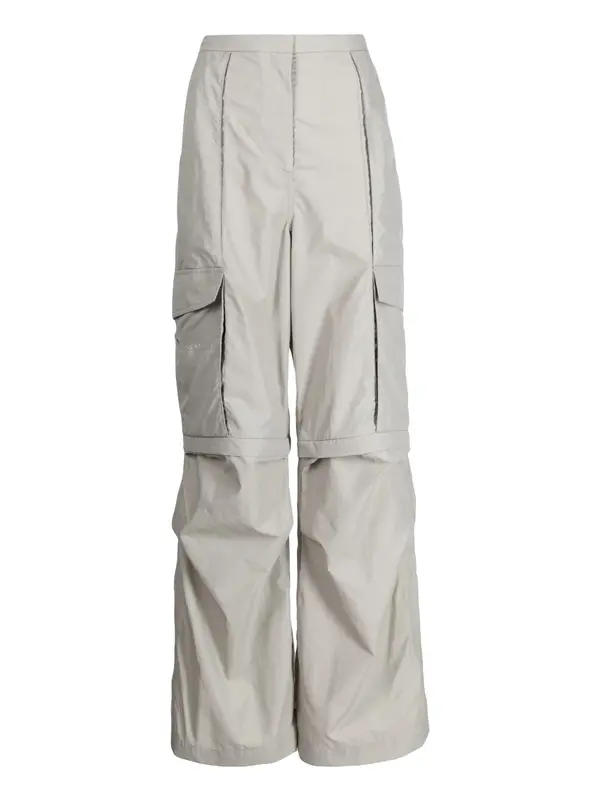 Goen.j Detachable-panel Cargo Pants - Grey