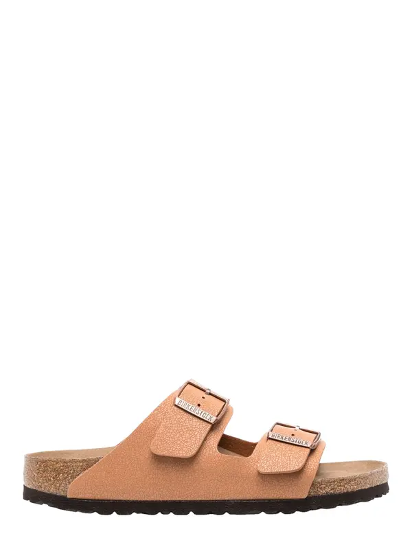 BIRKENSTOCK Arizona Vegan Leather Sandals - Brown
