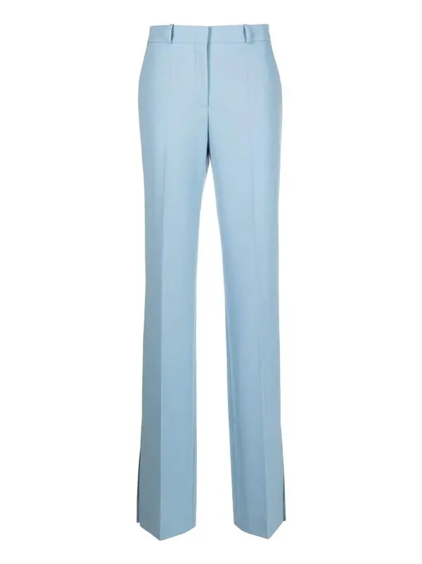 DEL CORE High-waisted Tailored Trousers - Blue