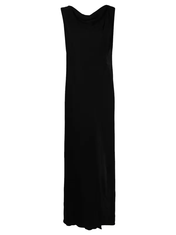 Alberta Ferretti Cut-out Maxi Dress - Black