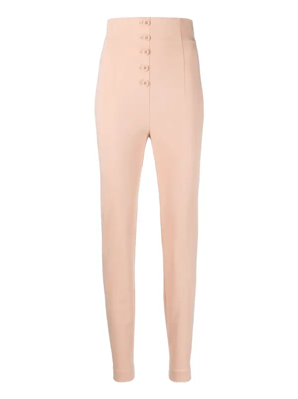 Philosophy Di Lorenzo Serafini High-waisted Trousers - Neutrals