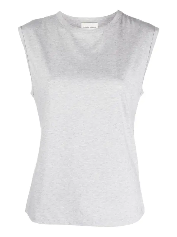 Loulou De Saison Sleeveless Top - Grey