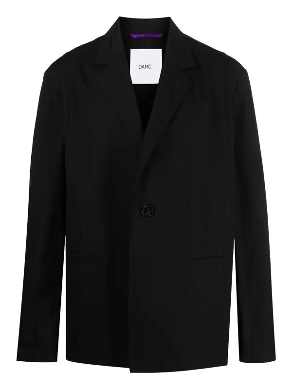 OAMC Oversize Single-breasted Blazer - Black