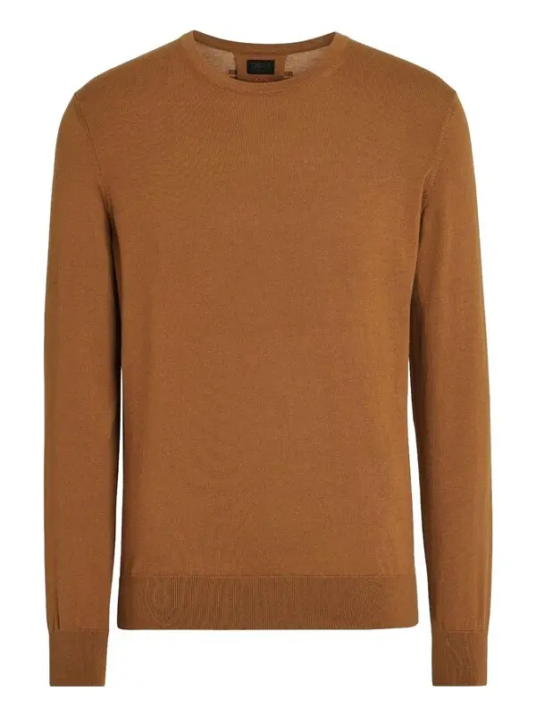 Zegna Knit Jumper - Brown