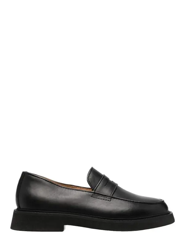 A.p.c. Gael Leather Loafers - Black