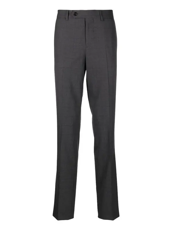Brunello Cucinelli High-waisted Tailored Trousers - Grey