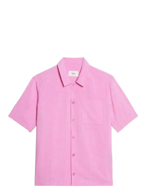 Ami Short-sleeve Shirt - Pink