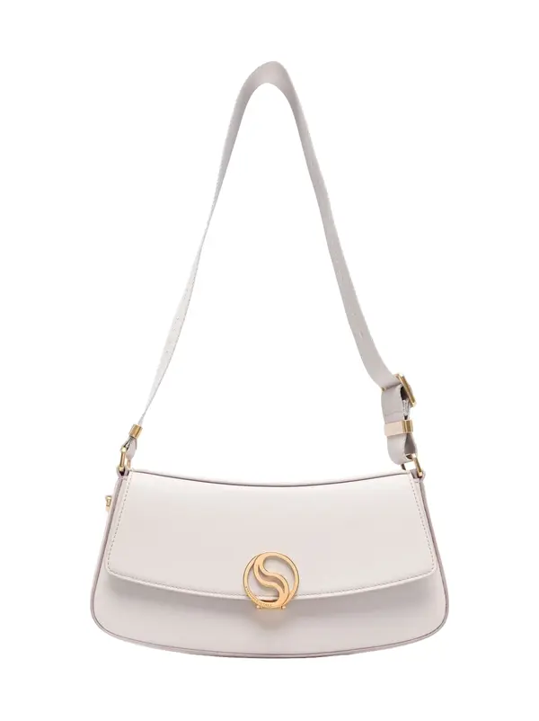 Stella McCartney S-wave Shoulder Bag - Neutrals