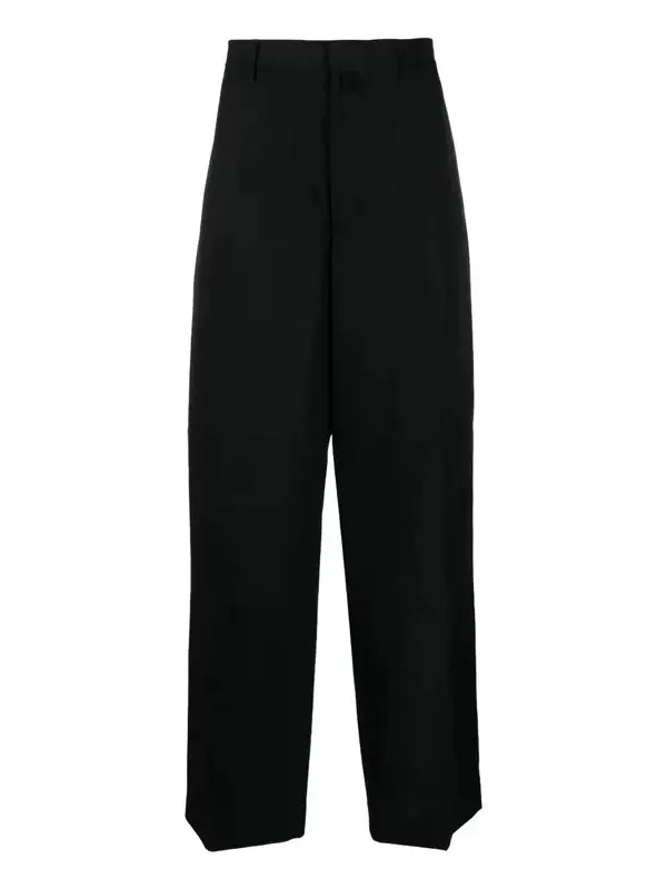 AMBUSH Wide-leg Wool Suit Trousers - Black
