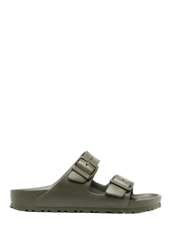 BIRKENSTOCK Arizona Flat Slides - Green