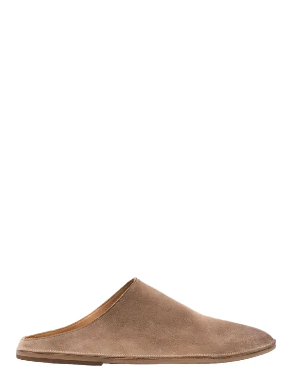 Marsèll Strasacco Suede Mules - Brown