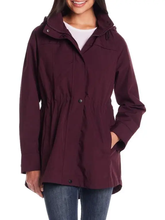 Gallery Packable Water-resistant Jacket - Blackberry