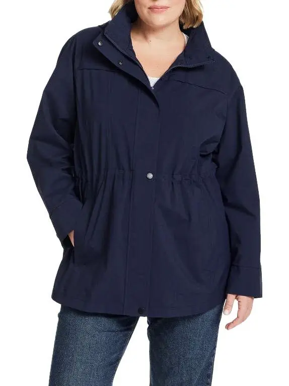 Gallery Packable Water-resistant Jacket - Navy