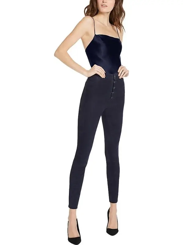 Alice + Olivia Harmon Bodysuit - Navy