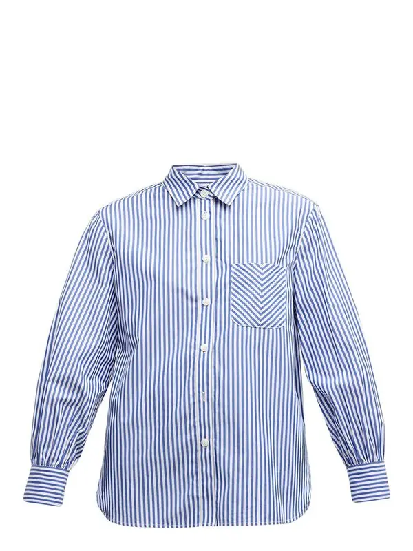 Rag & Bone Maxine Striped Shirt - Blustripe