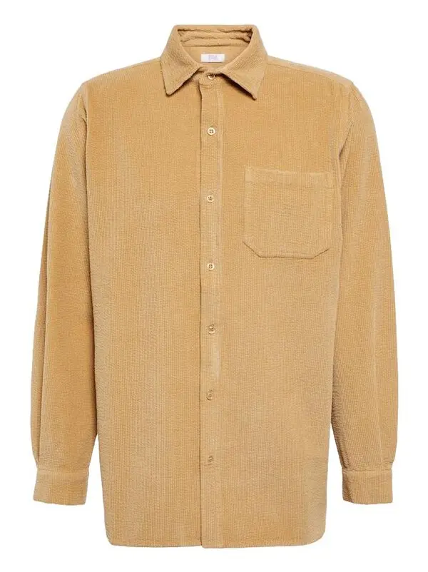 ERL Cotton Corduroy Shirt - Beige