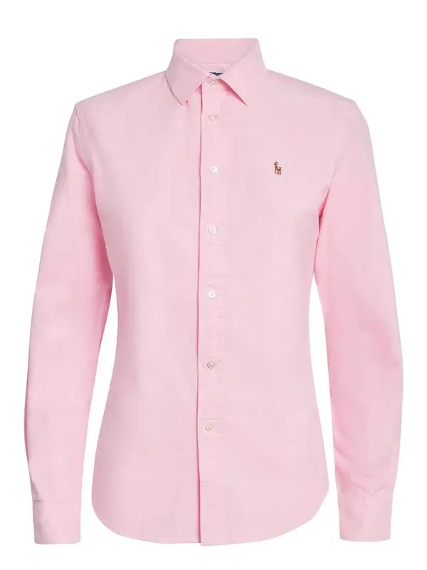 Polo Ralph Lauren Cotton Oxford Shirt - Pink