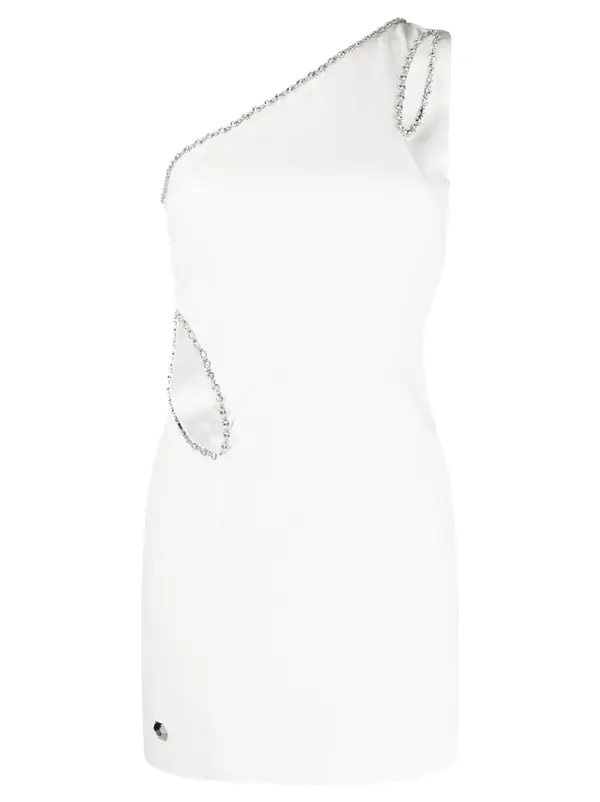 Philipp Plein Cady Mini Dress - White