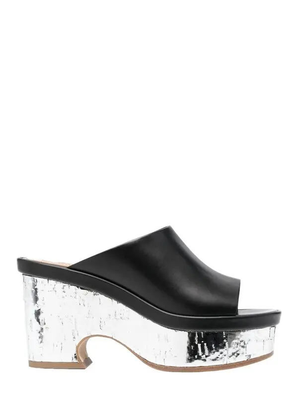 Chloé 100mm Oli Sandals - Black