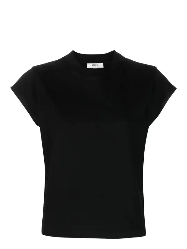 AGOLDE Crew Neck Short-sleeve T-shirt - Black