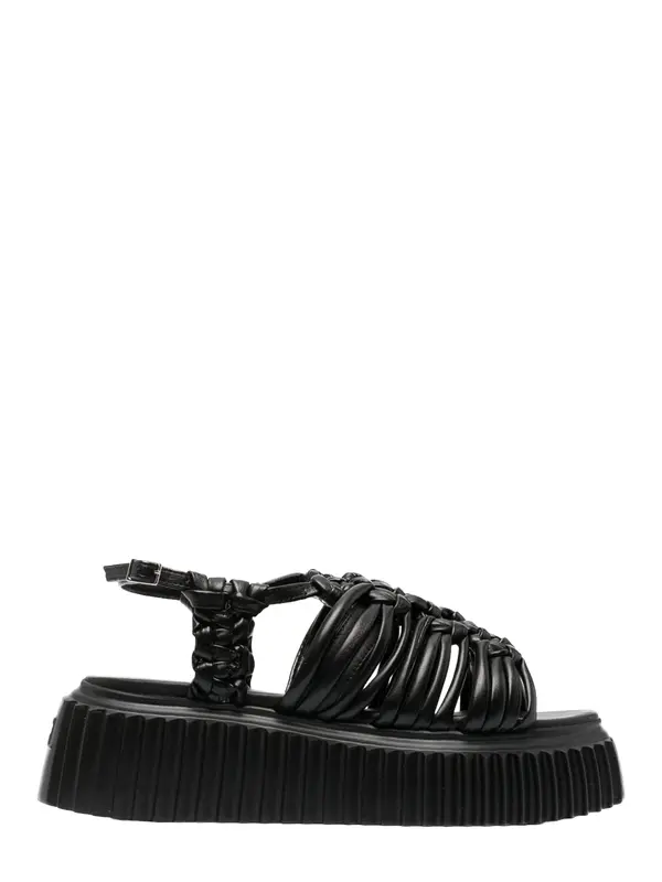 Agl Alice 65mm Flatform Sandals - Black