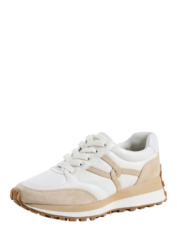 Veronica Beard Valentina Sneakers - Coconut/ecru