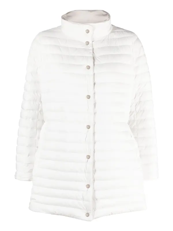 MOORER Long-sleeve Padded Jacket - White