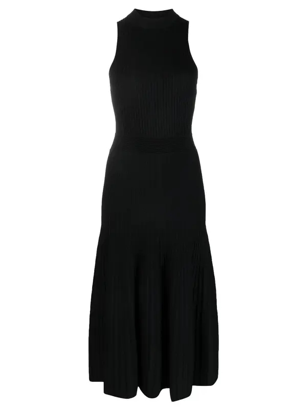 Simkhai Marianne Pleated Tank Dress - Black