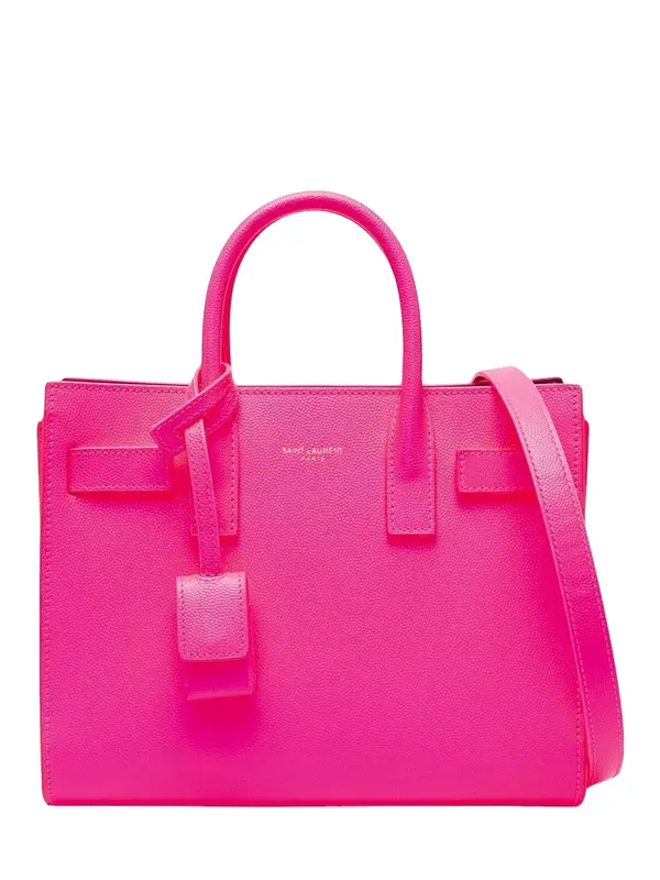 Saint Laurent Nano Sac Du Jour Tote - Pink