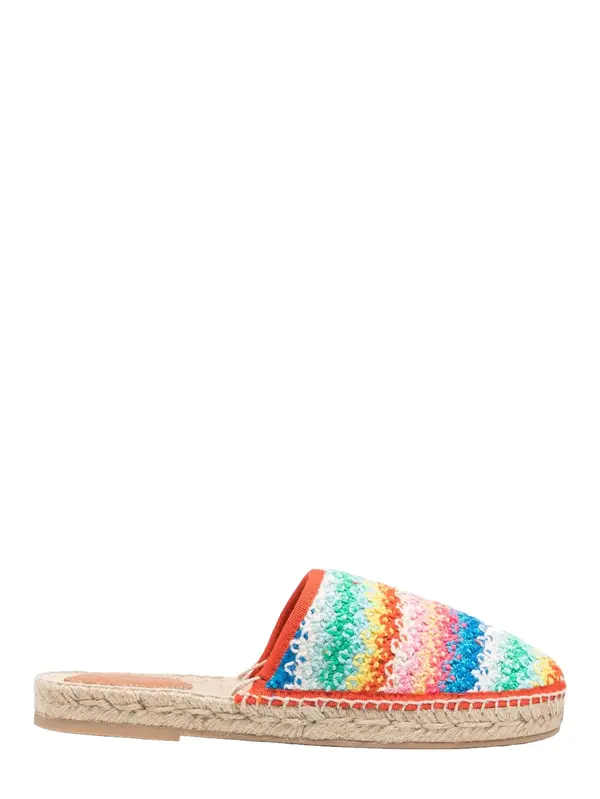 Alanui Over The Rainbow Espadrilles - Green