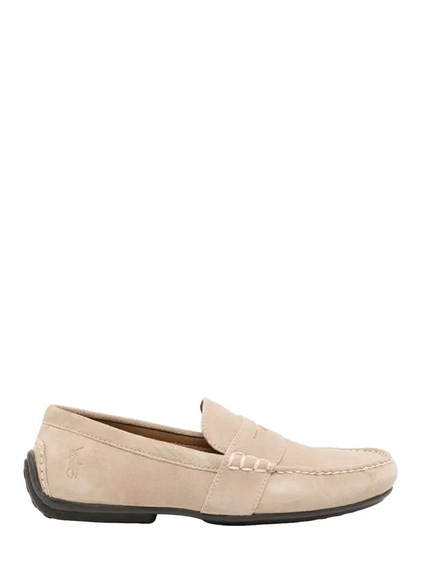 Polo Ralph Lauren Round-toe Slip-on Loafers - Neutrals