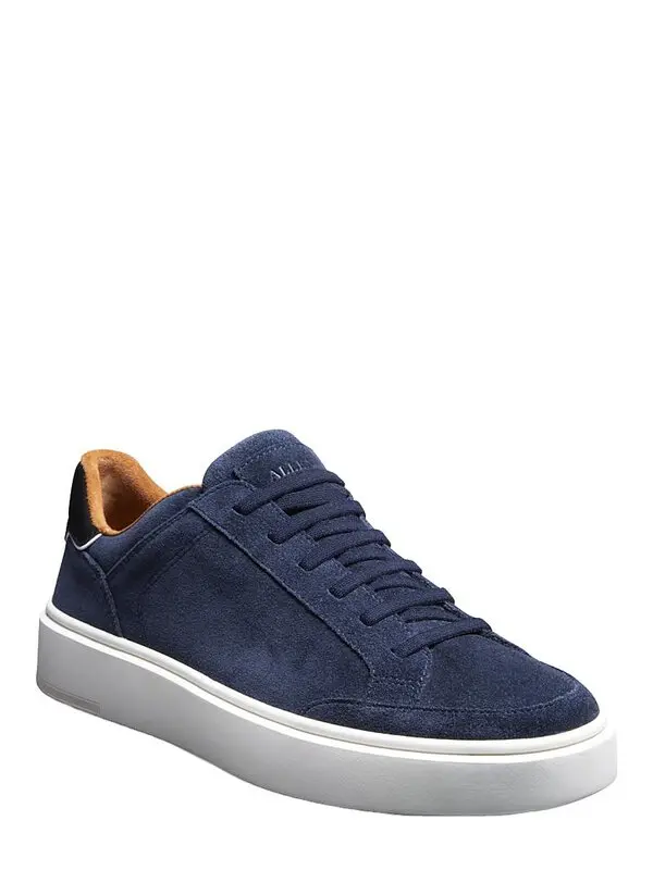 Allen Edmonds Oliver Stretch Lace Up Sneakers - Navy