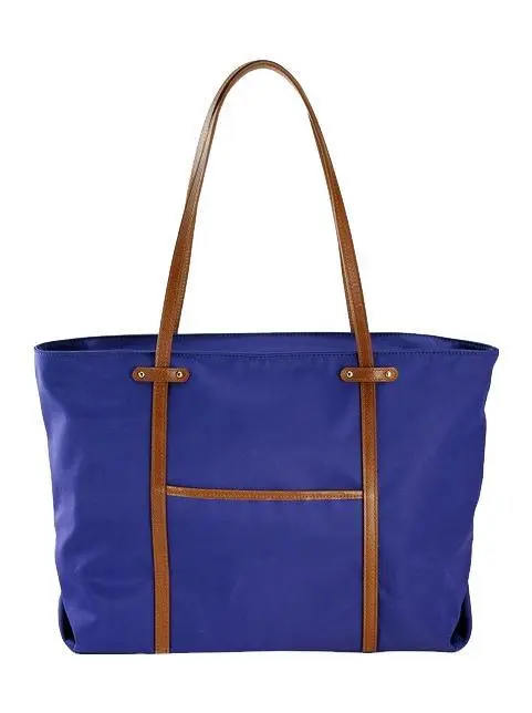 Gigi New York Union Square Italian Nylon Tote - Natural