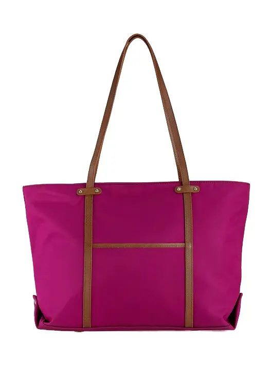 Gigi New York Union Square Nylon Tote - Pink