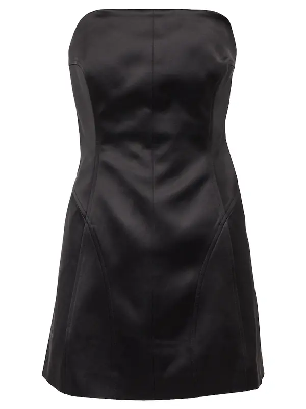 Khaite Janna Mini Dress - Black