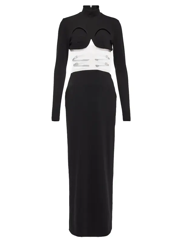 CHRISTOPHER KANE Cutout Maxi Dress - Black