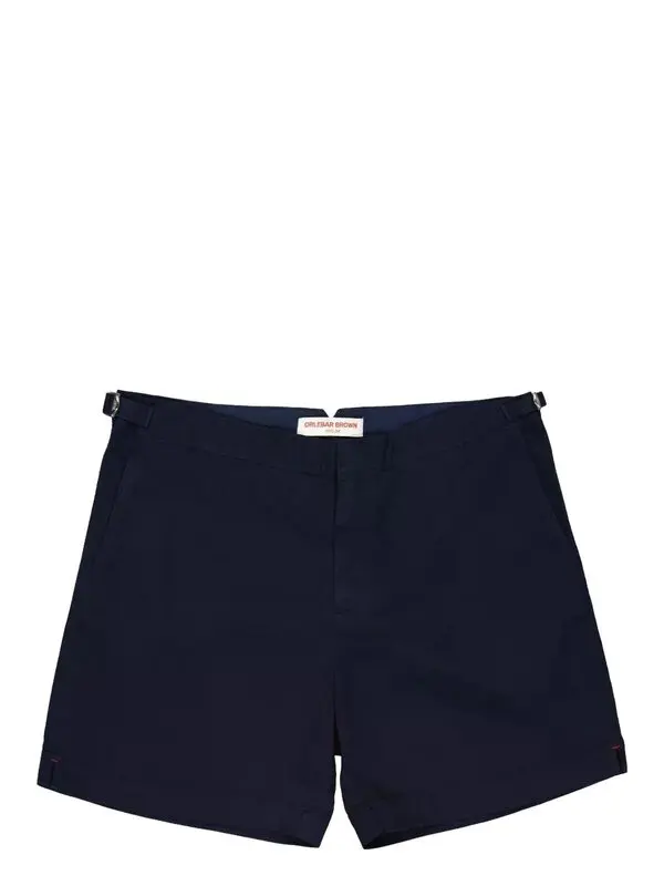 Orlebar Brown Buckle-fastening Cotton Shorts - Blue