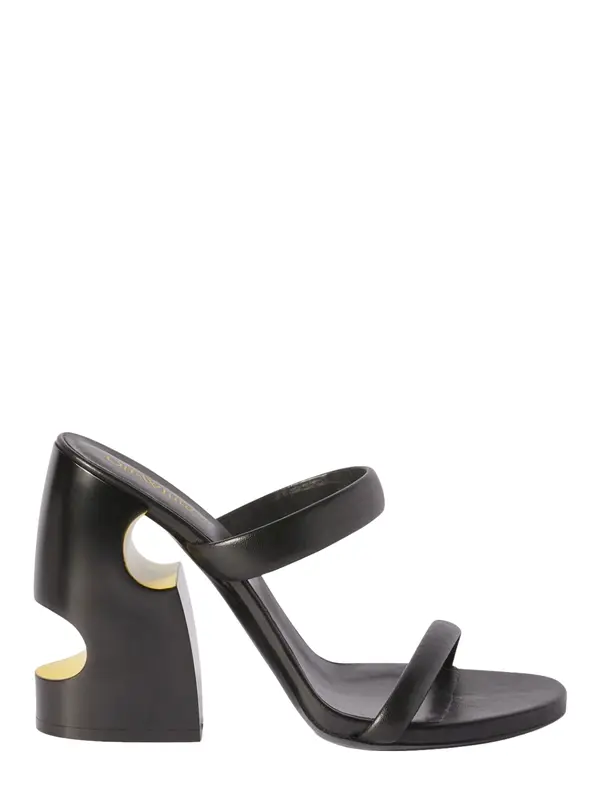Off-White Pop Meteor Cut-out Sandals - Black