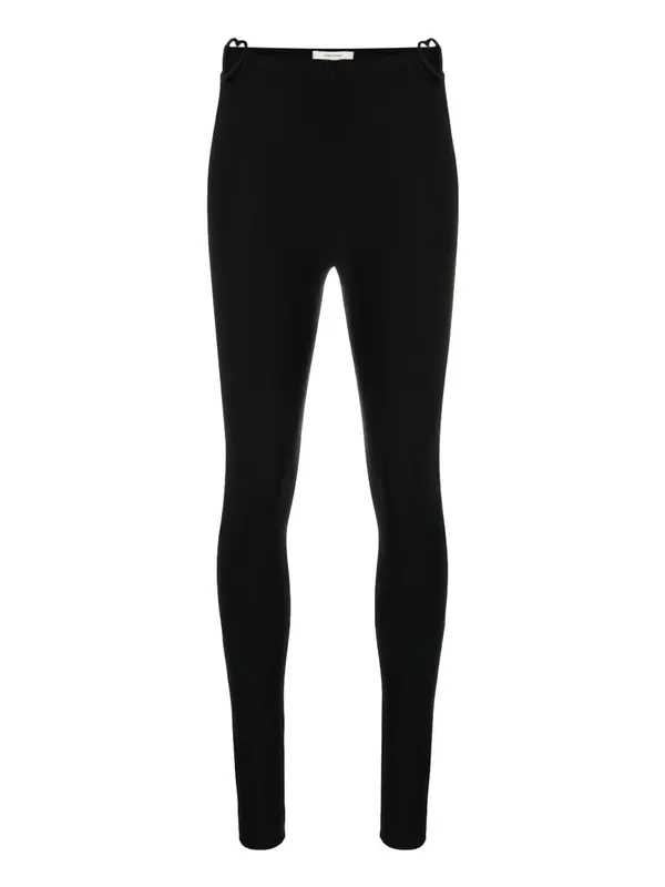 NENSI DOJAKA Heart-cut Out High-waisted Leggings - Black