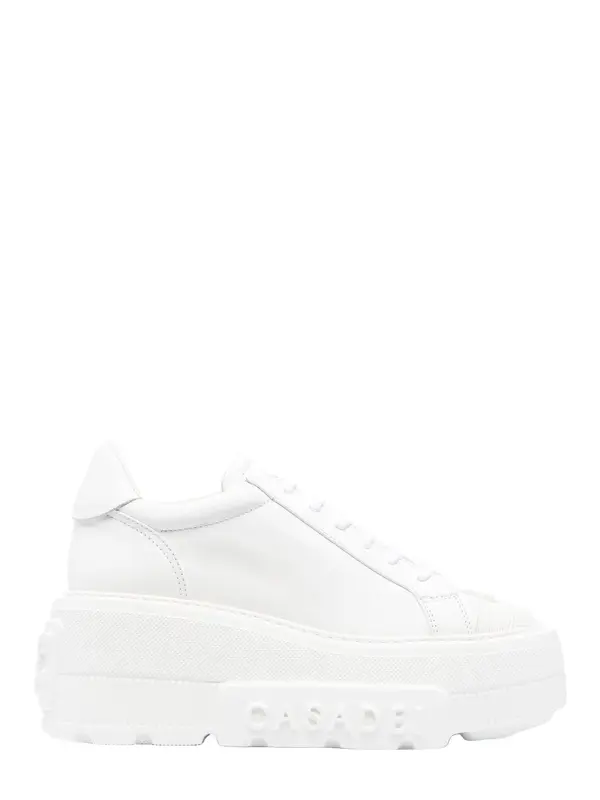 Casadei Nexus 75mm Platform Sneakers - White